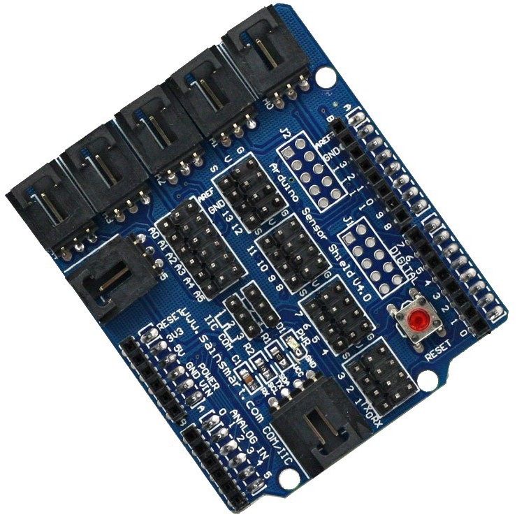 Jual New Arduino Sensor Shield V40 Digital Analog Module For Arduino