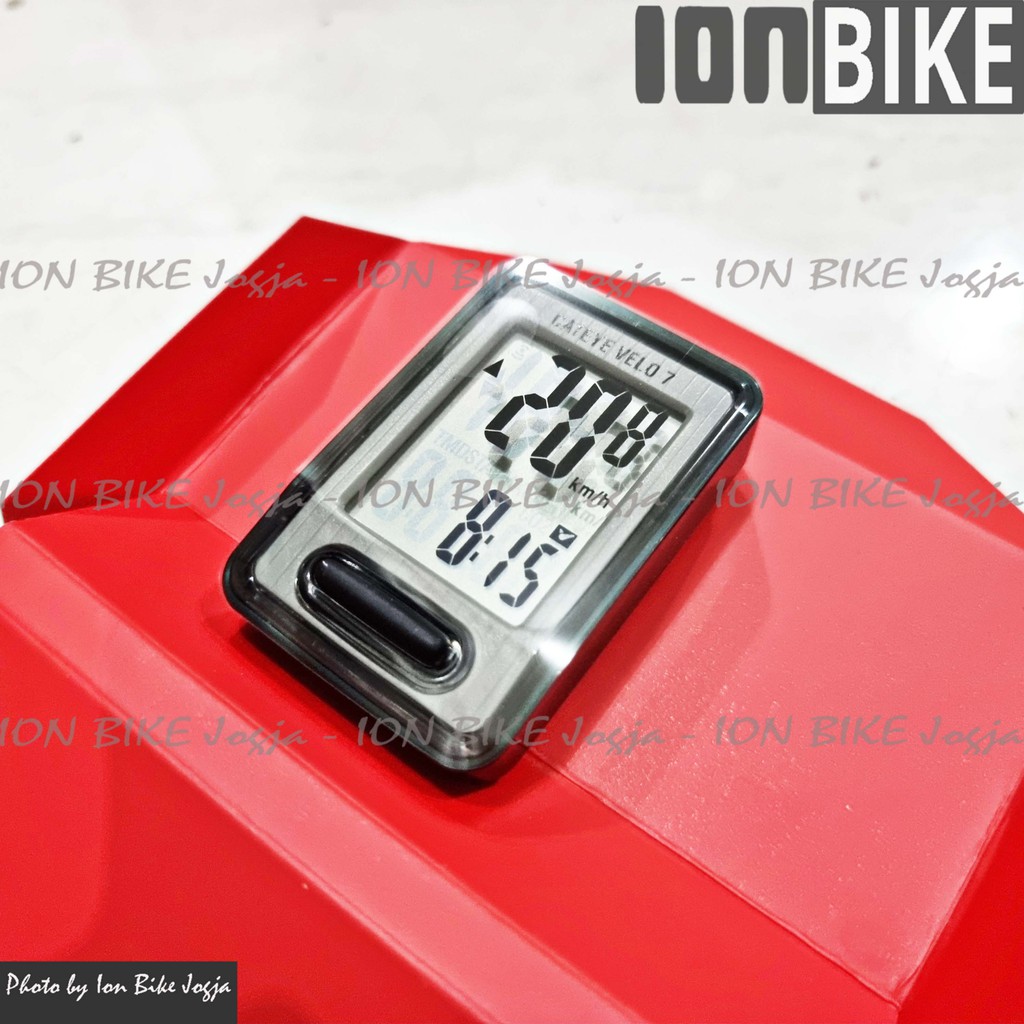 Jual Speedometer Sepeda Cateye Velo 7 Wired fungsi lengkap ...