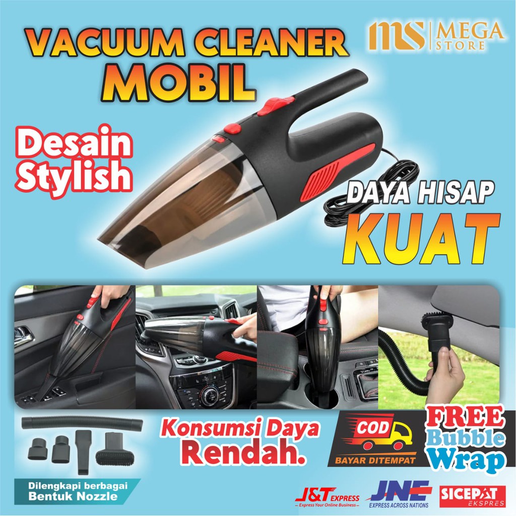 Jual Vacuum Vacum cleaner mobil Portable Penyedot Debu Mobil dan rumah ...