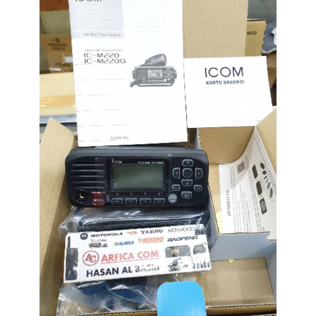 Jual RADIO RIG MARINE ICOM IC M220 - RIG ICOM IC M220 ORIGINAL RESMI ...
