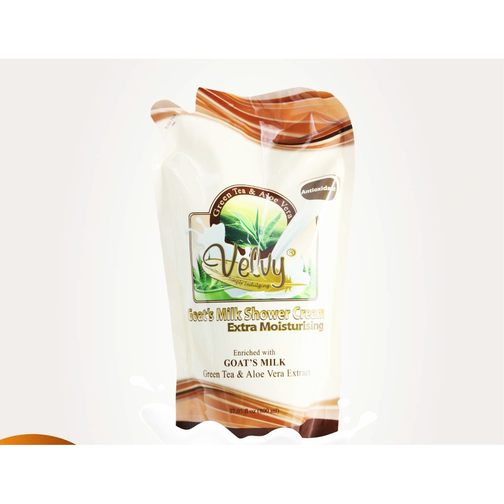 Jual BODY WASH VELVY ANTIOKSIDAN GREEN TEA & ALOE VERA 800ML ( SABUN ...