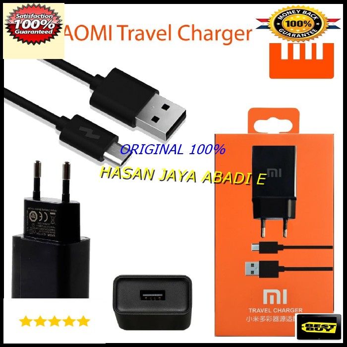 Jual HJ08 XIAOMI original adaptor cas casan charger MICRO USB colokan ...