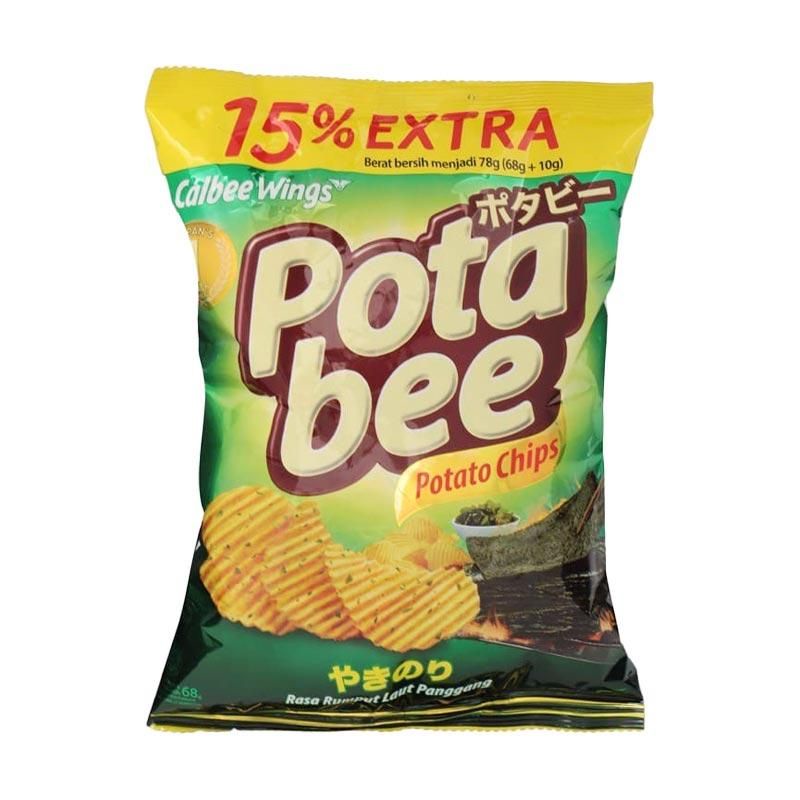 Jual POTABEE Potato Chips Rasa Rumput Laut Panggang | Shopee Indonesia