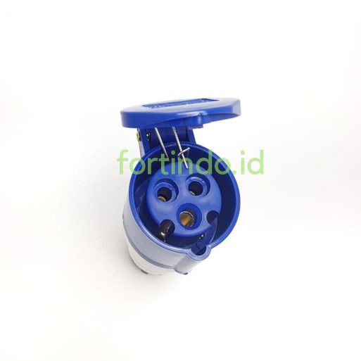 Jual CEE 225 5Pole 32A Mobile Socket Industrial Mounting Listrik Merk ...