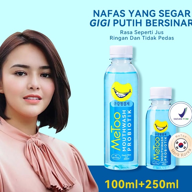 Jual METOO Obat Kumur Probiotik MeToo Mouthwash Probiotik | Shopee Indonesia