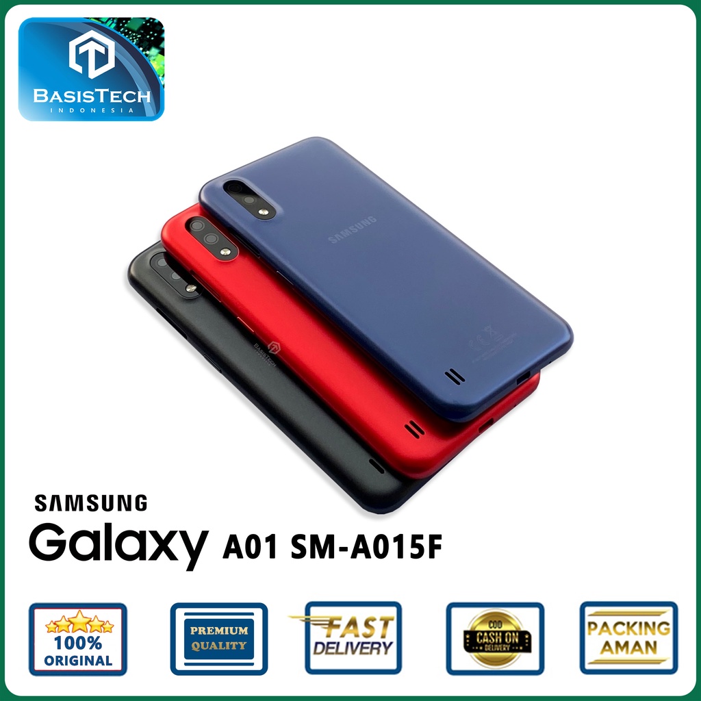 Jual BACKDOOR SAMSUNG A01 SM-A015F BASISTECH ORIGINAL QUALITY | Shopee Indonesia