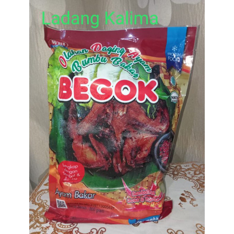 Jual Ayam Bakar Muda Begok - Frozen Olahan Daging Ayam Siap Bakar ...