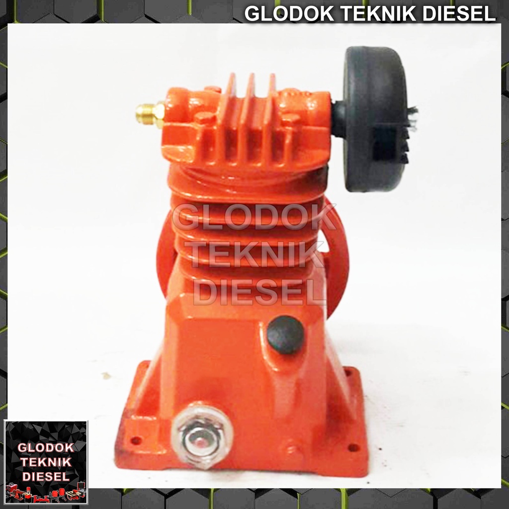 Jual Shark Bare Air Compressor 0.25 1/4 HP Kepala Kompresor Head pump ...