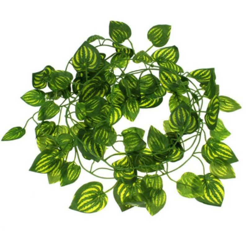 Jual DAUN SINTETIS SEMANGKA 50CM DAUN RAMBAT PLASTIK DEKORASI WALL GRID ...