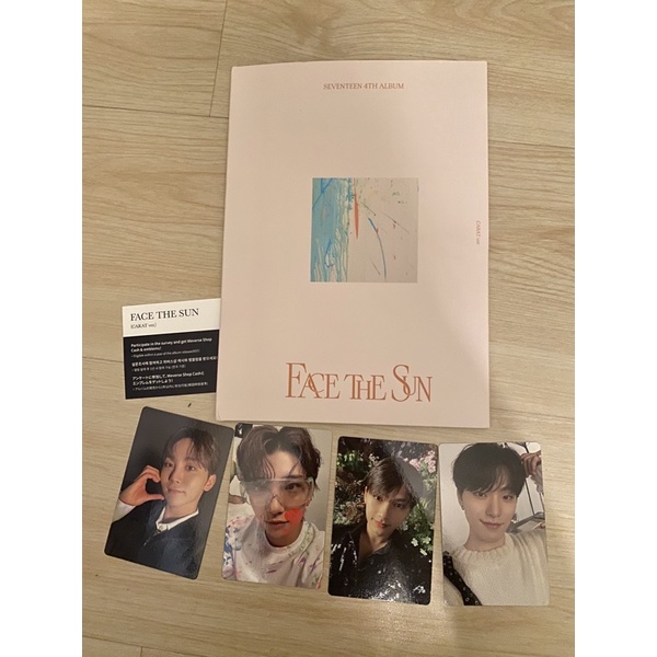 Jual Photocard Carat Version Jeonghan Joshua Hoshi Wonwoo Woozi The8 ...