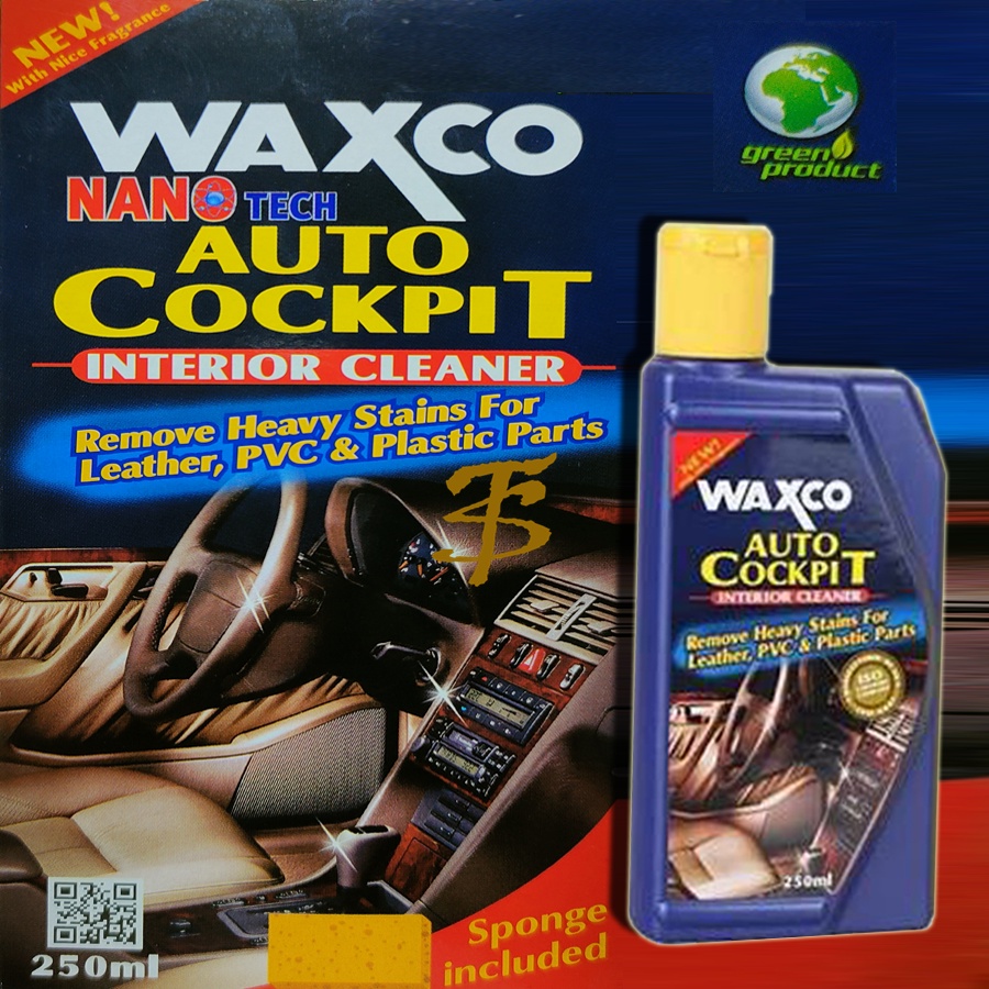 Jual Waxco Auto Cockpit Interior Cleaner 250ML | Shopee Indonesia