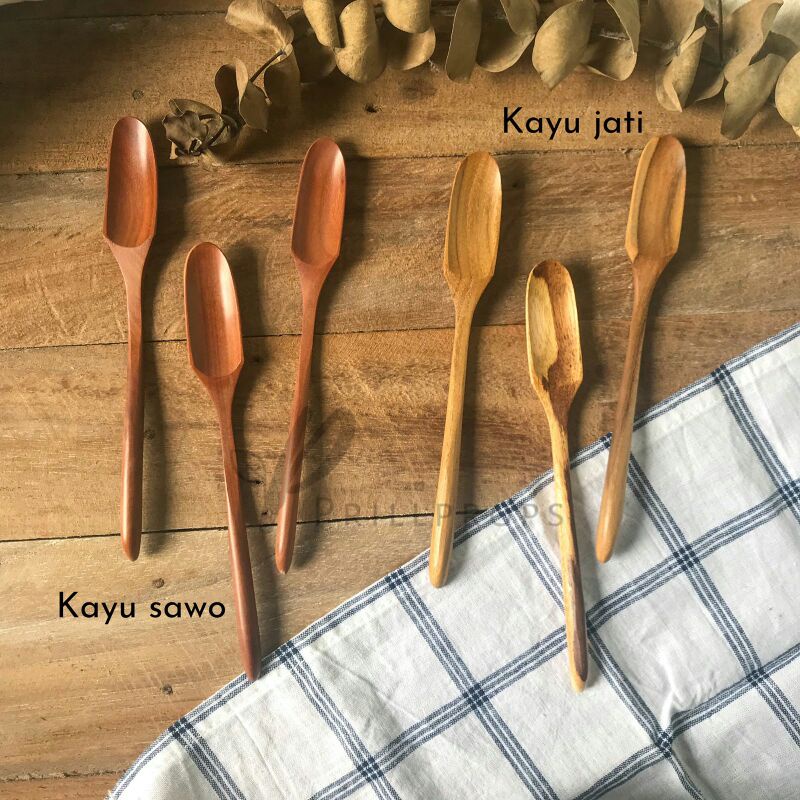 Jual ILLY - Sendok Kayu Kecil | Shopee Indonesia