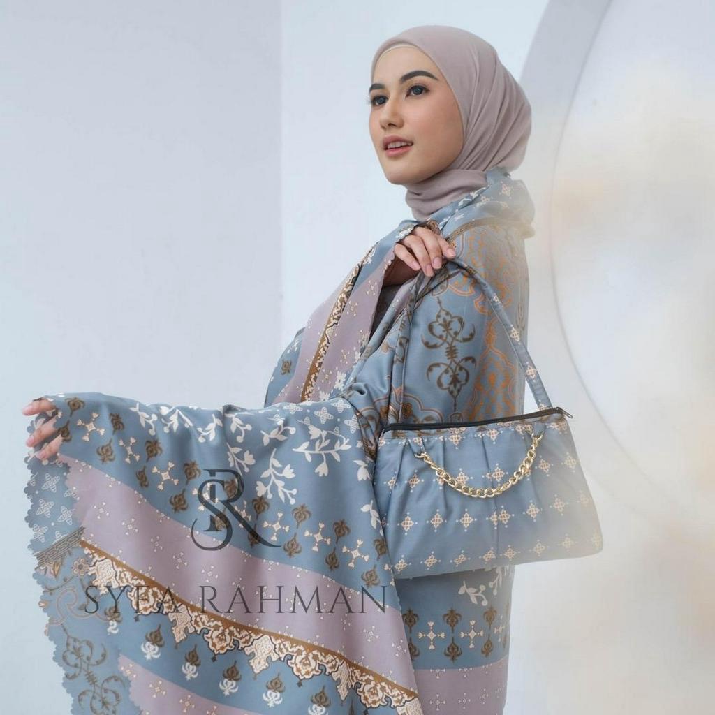 Jual Syfa Rahman - Mukena Dewasa Silk Motif Lasercut | Meelani Series ...