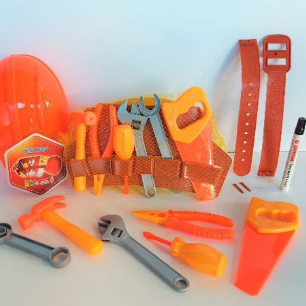Jual Mainan Tool Set / Alat alat Tukang ( TS001 ) | Shopee Indonesia