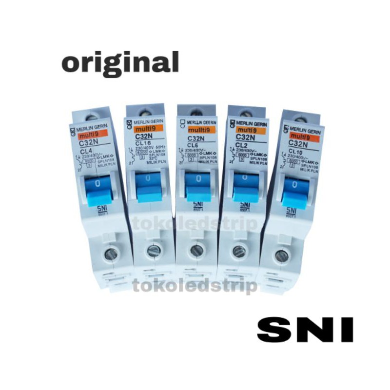 Jual MCB MERLIN GERIN BIRU 1P 1PHASE 1 PHASE 2A 4A 6A 10A 16A 20A 25A 32A 40A | Shopee Indonesia