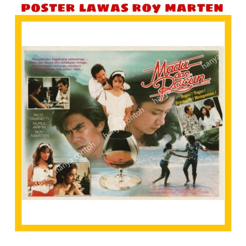 Jual poster film lawas madu dan racun - film roy marten | Shopee Indonesia
