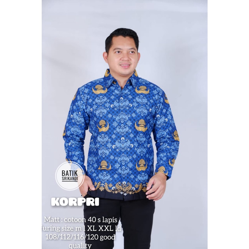 Jual BAJU SRAGAM KORPRI PNS 2022//SRAGAM KOPRI TERLARIS 2022//BAHAN ...