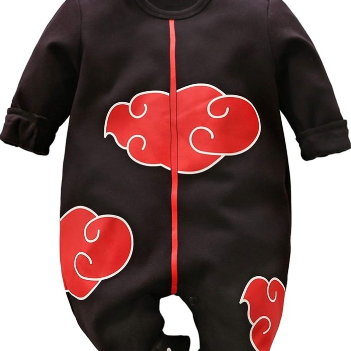 Jual Naruto baby romper costume kostum bayi Ninja naruto the akatsuki ...