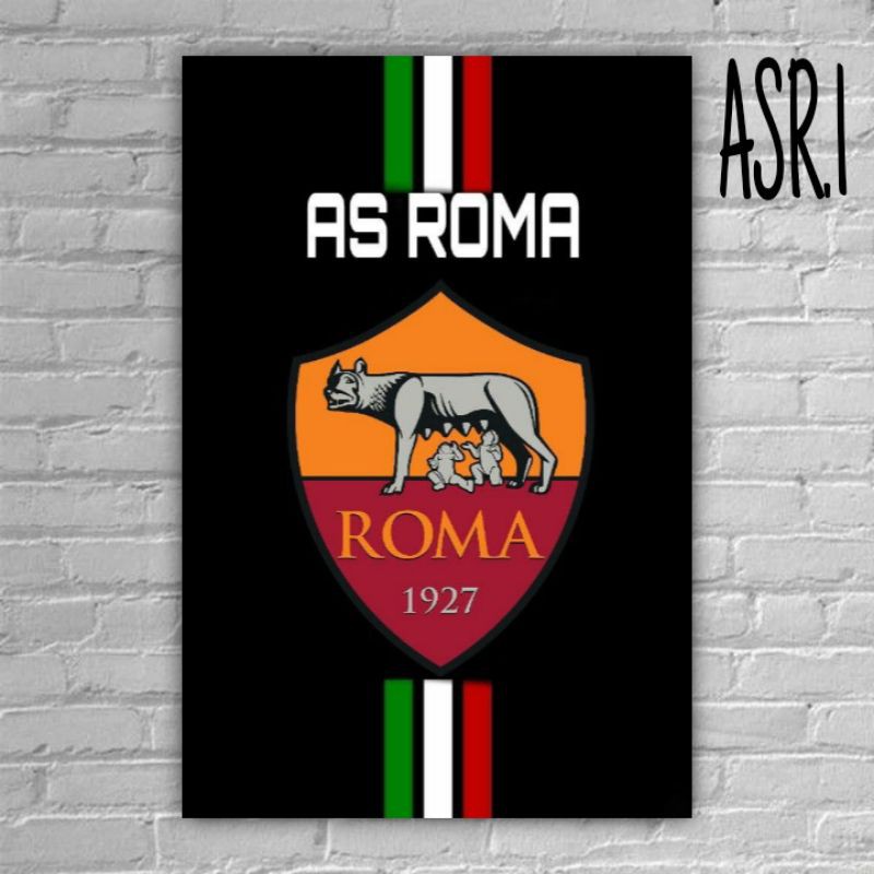 Jual POSTER DINDING LOGO+PEMAIN AS.ROMA 1-20/TANPA BINGKAI. | Shopee ...