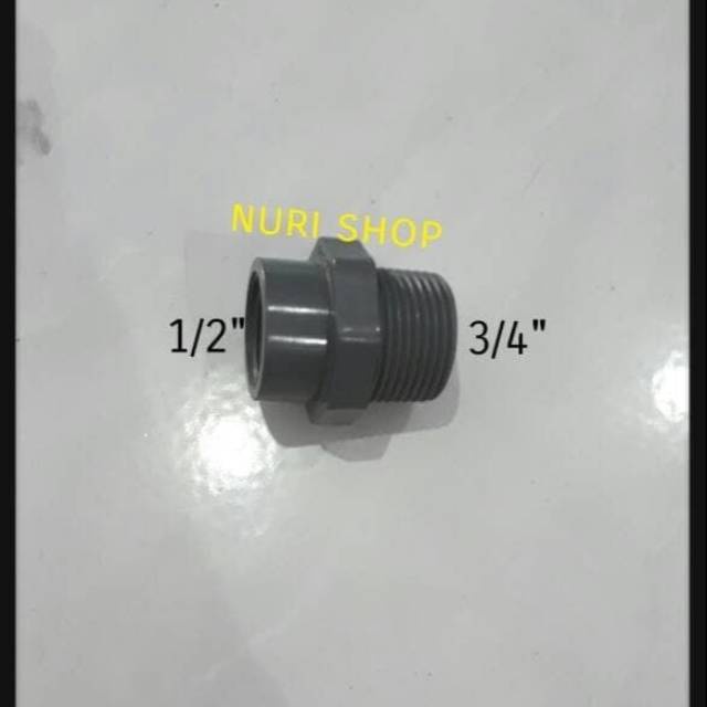 Jual Verlop ring 1/2"x3/4" atau verlob atau v. ring pvc 1/2" x 3/4 ...