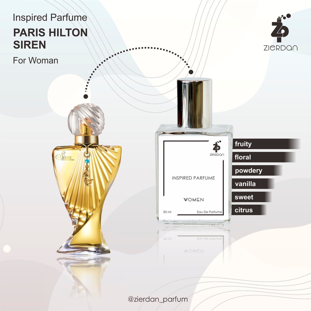 Jual Zierdan Inspired Parfum Paris Hilton Siren Parfume Farfum Minyak ...