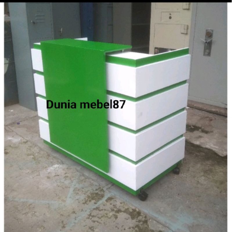 Jual meja Kasir meja resepsionis meja Kasir laundry | Shopee Indonesia