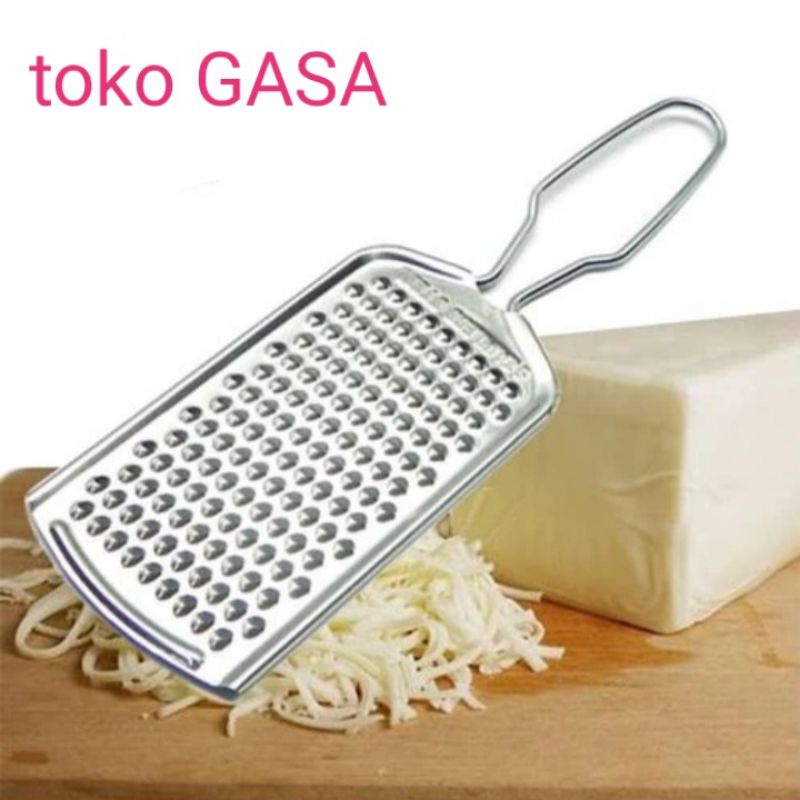 Jual Parutan Keju Serbaguna Stainless Steel / Parutan Multifungsi ...