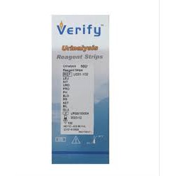 Jual Verify 10 Parameter Urinalysis Reagent Strips Tes Urin 10PE 10PM ...