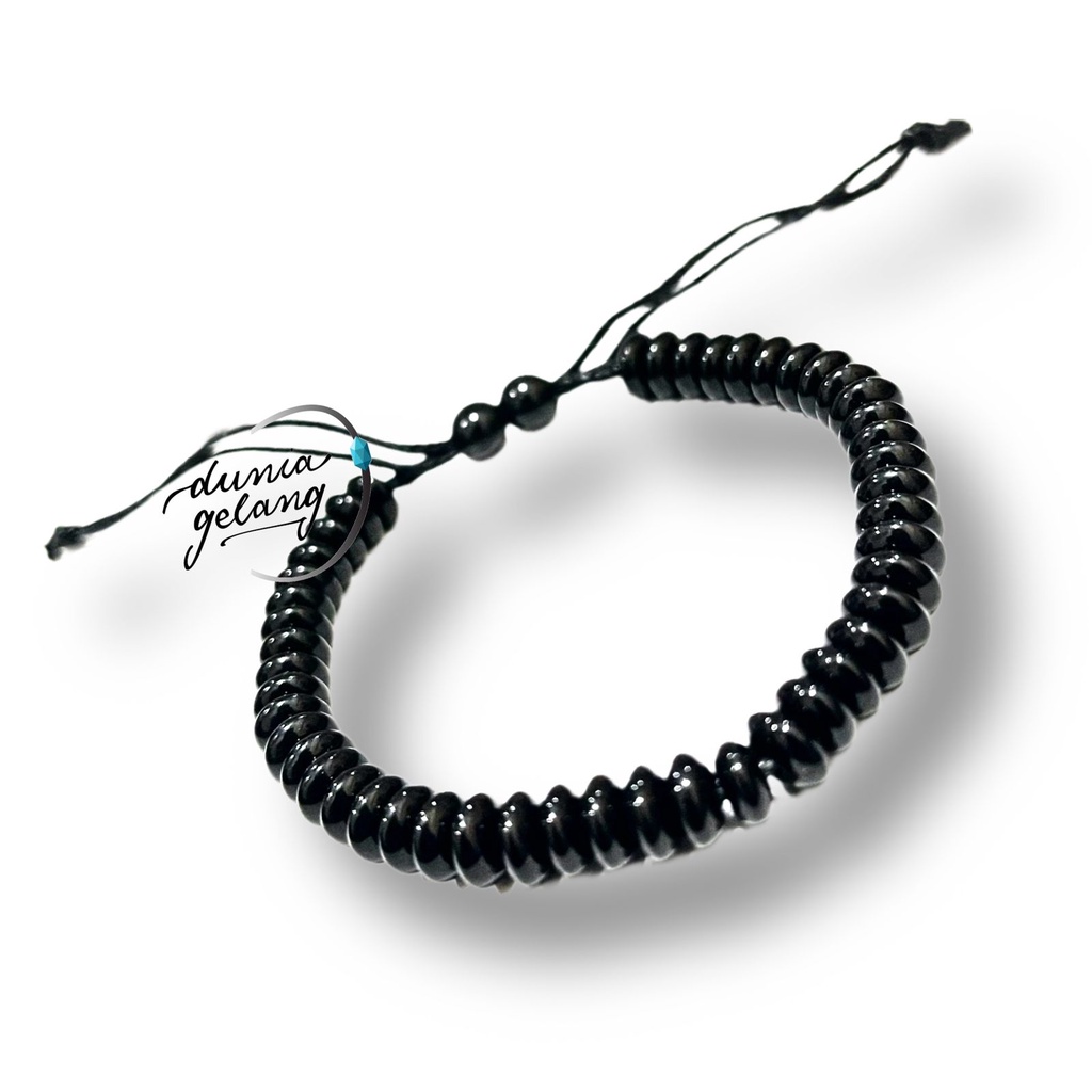 Jual Gelang Bulat Batok Hitam Tasbih Koka Gelang Hitam Kesehatan ...