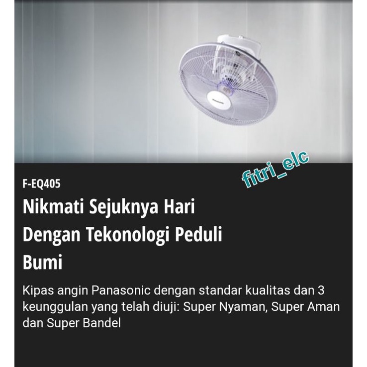 Jual Panasonic Auto Fan (F-EQ405) | Shopee Indonesia