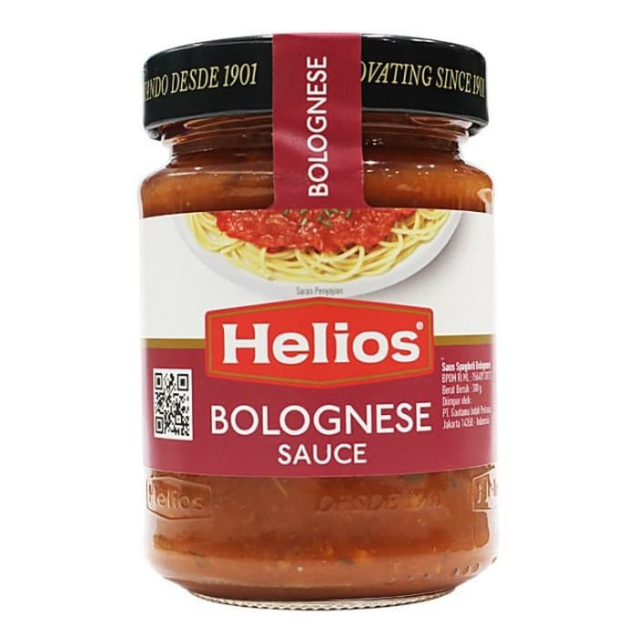 Jual Saus Pasta Helios Bolognese Sauce 300g | Shopee Indonesia