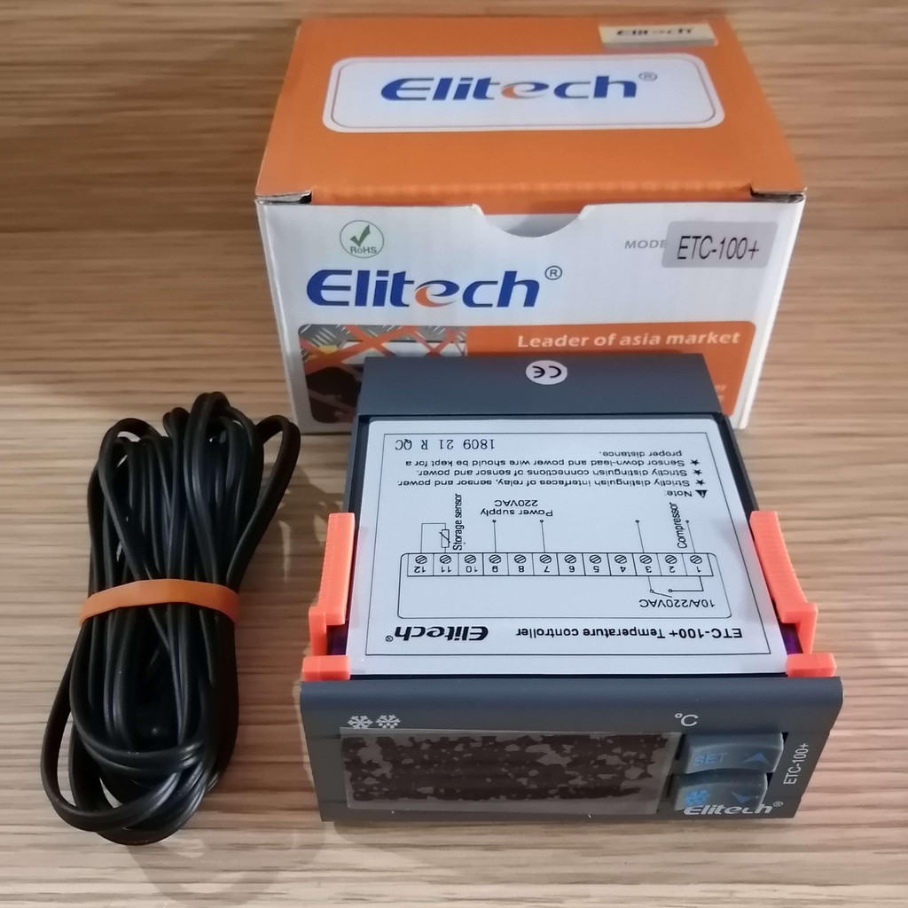 Jual DIGITAL THERMOSTAT ELITECH ETC-100+ | Shopee Indonesia