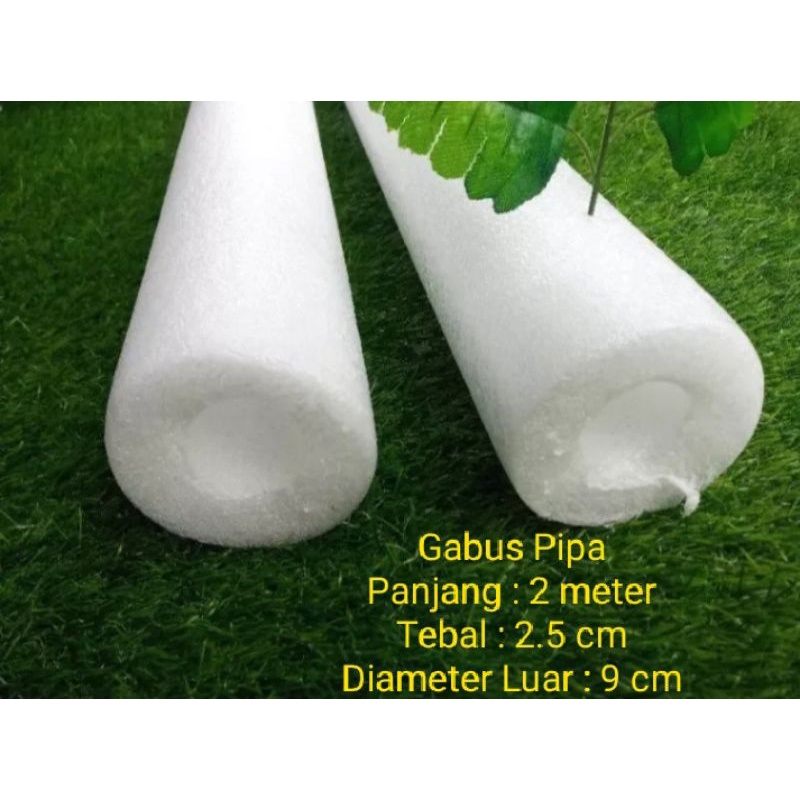 Jual Gabus Pipa Dekorasi 2meter (DL: 9cm tebal 2.5cm) Oasis Floral Foam ...
