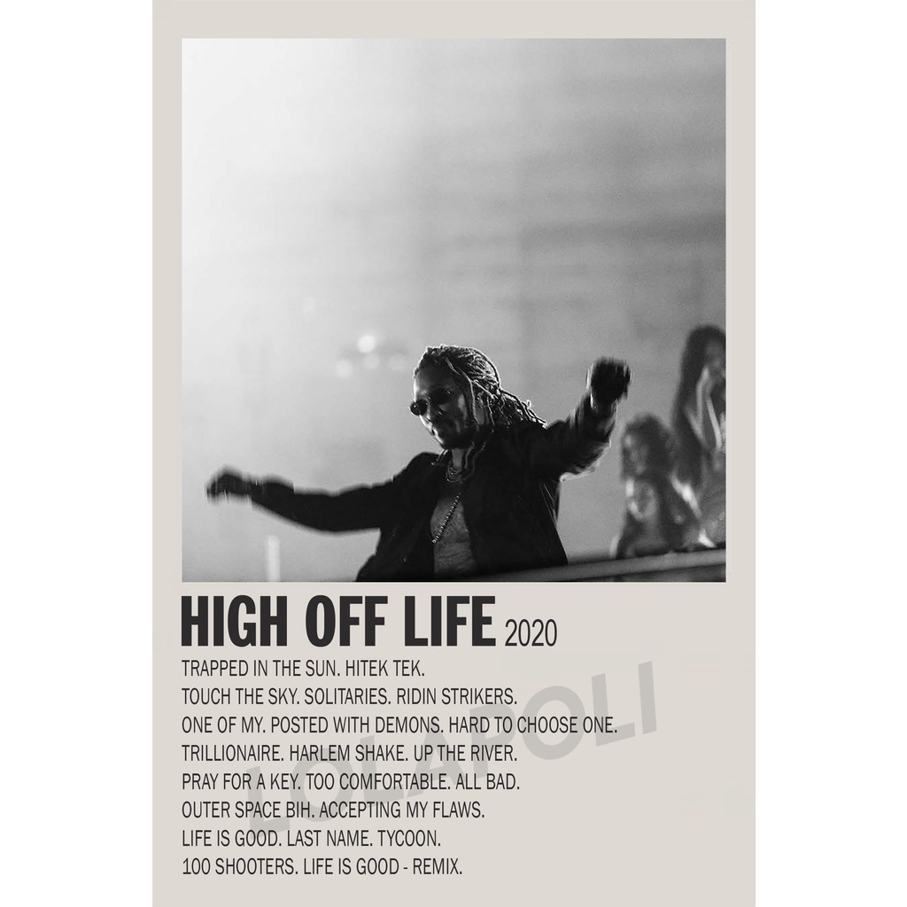 Jual Poster Cover Album High Off Life - Future | Shopee Indonesia