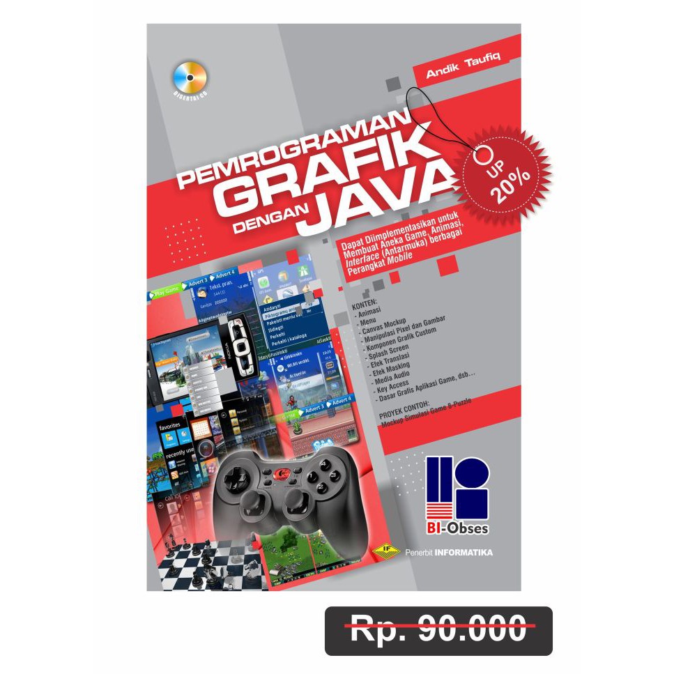 Jual PEMROGRAMAN GRAFIK DENGAN JAVA +CD | Shopee Indonesia