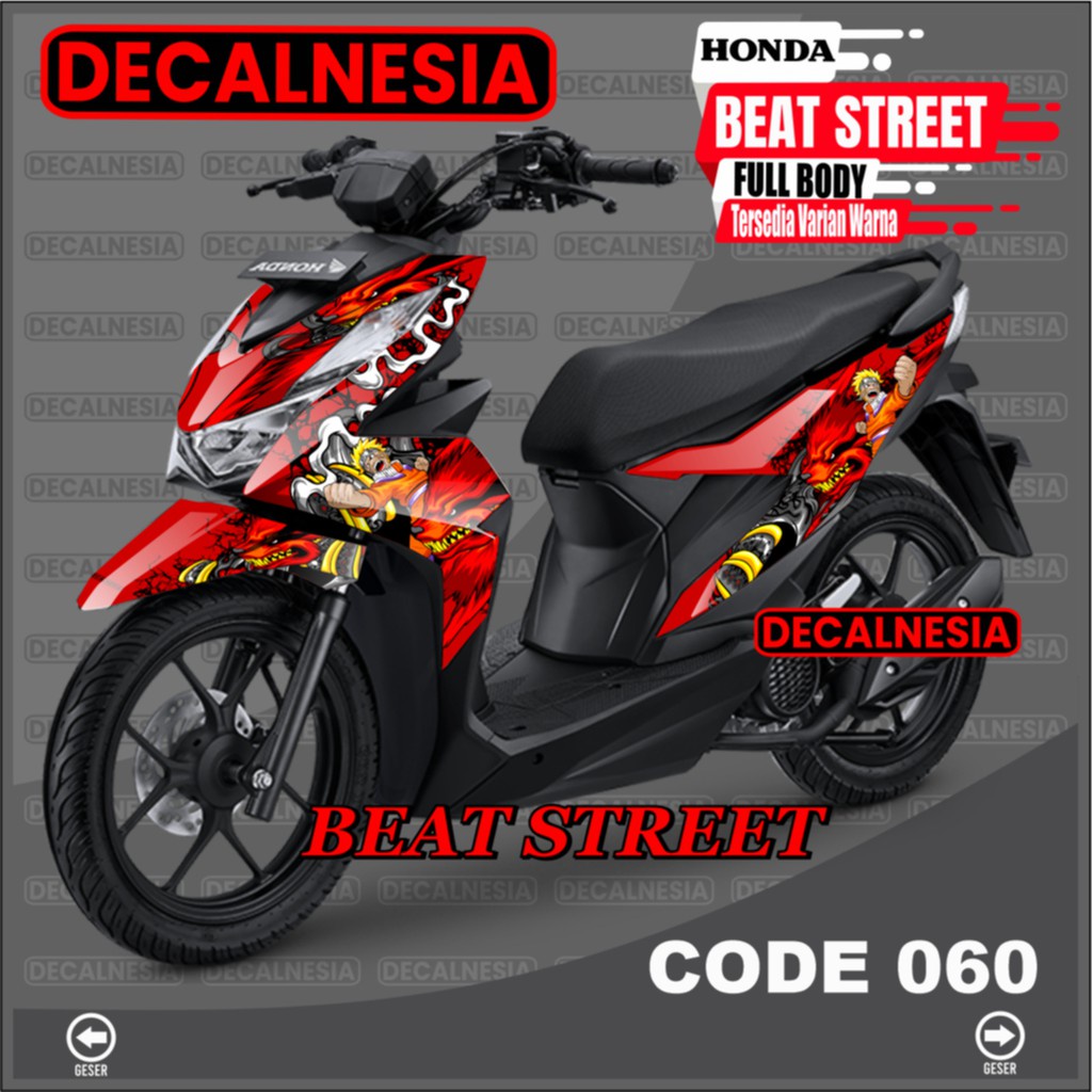 Jual Decal Beat Street New 2021 2022 2023 Full Body Stiker Motor 2020 ...