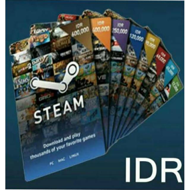 Jual Steam Wallet Code IDR 45rb, 60rb | Shopee Indonesia
