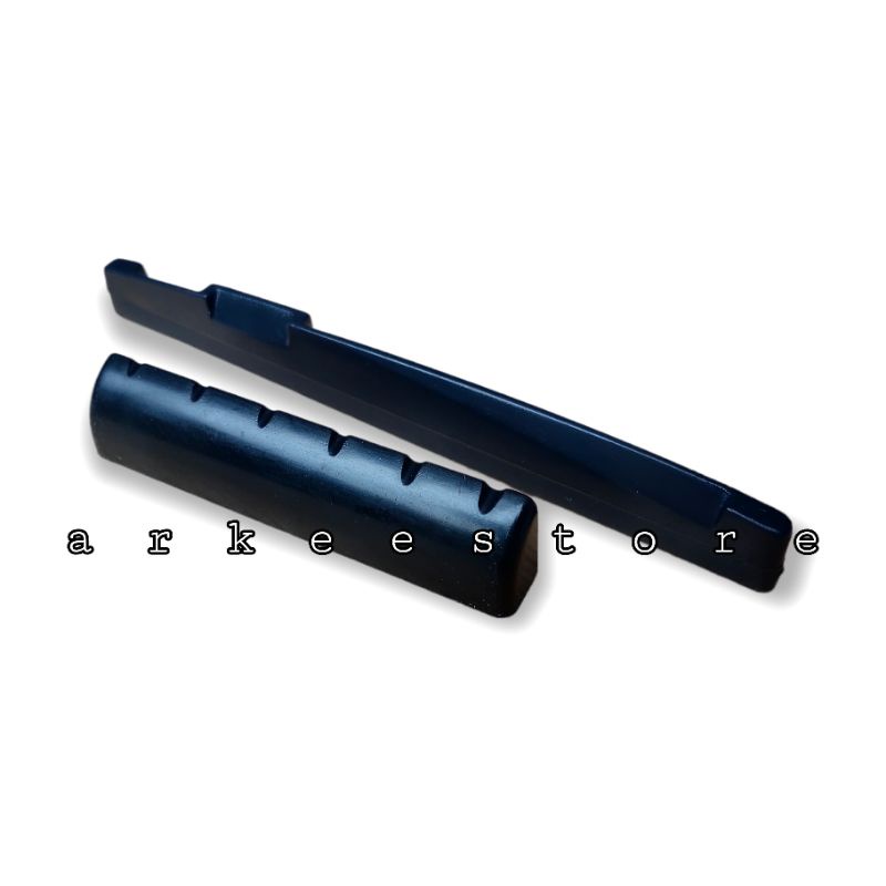 Jual Saddle dan Nut Gitar Akustik Hitam Impor | Shopee Indonesia