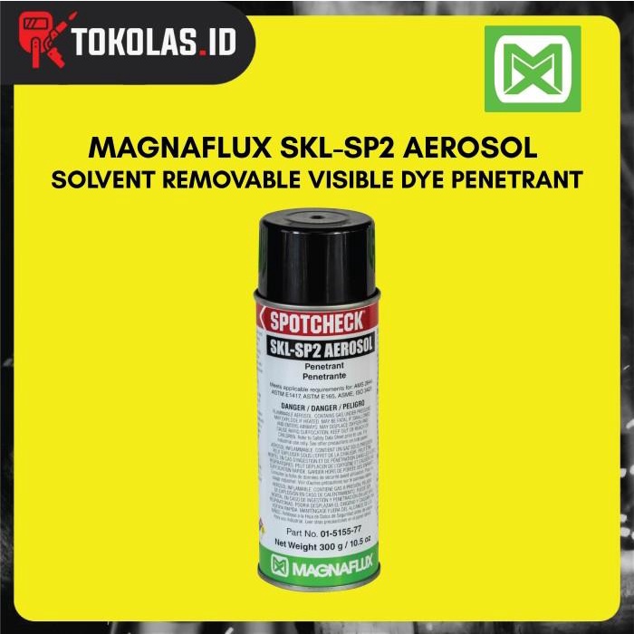 Jual Magnaflux SKL-SP2 Aerosol Solvent Removable Dye Penetrant Spray ...