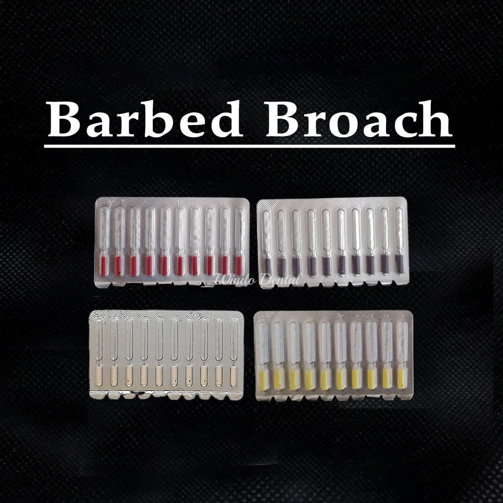 Jual DENTAL JARUM ENDO AKSTIRPASI / BARBED BROACH BROACHES | Shopee ...