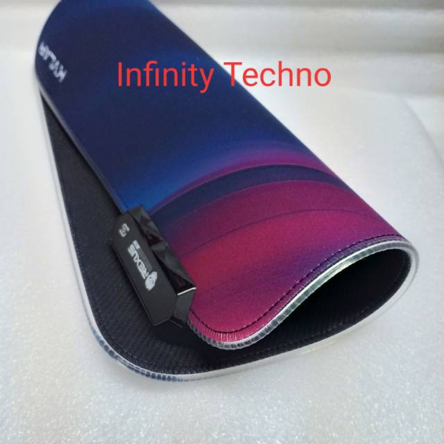 Jual REXUS TR1 KVLAR LED LIGHT GAMING MOUSE PAD | Shopee Indonesia