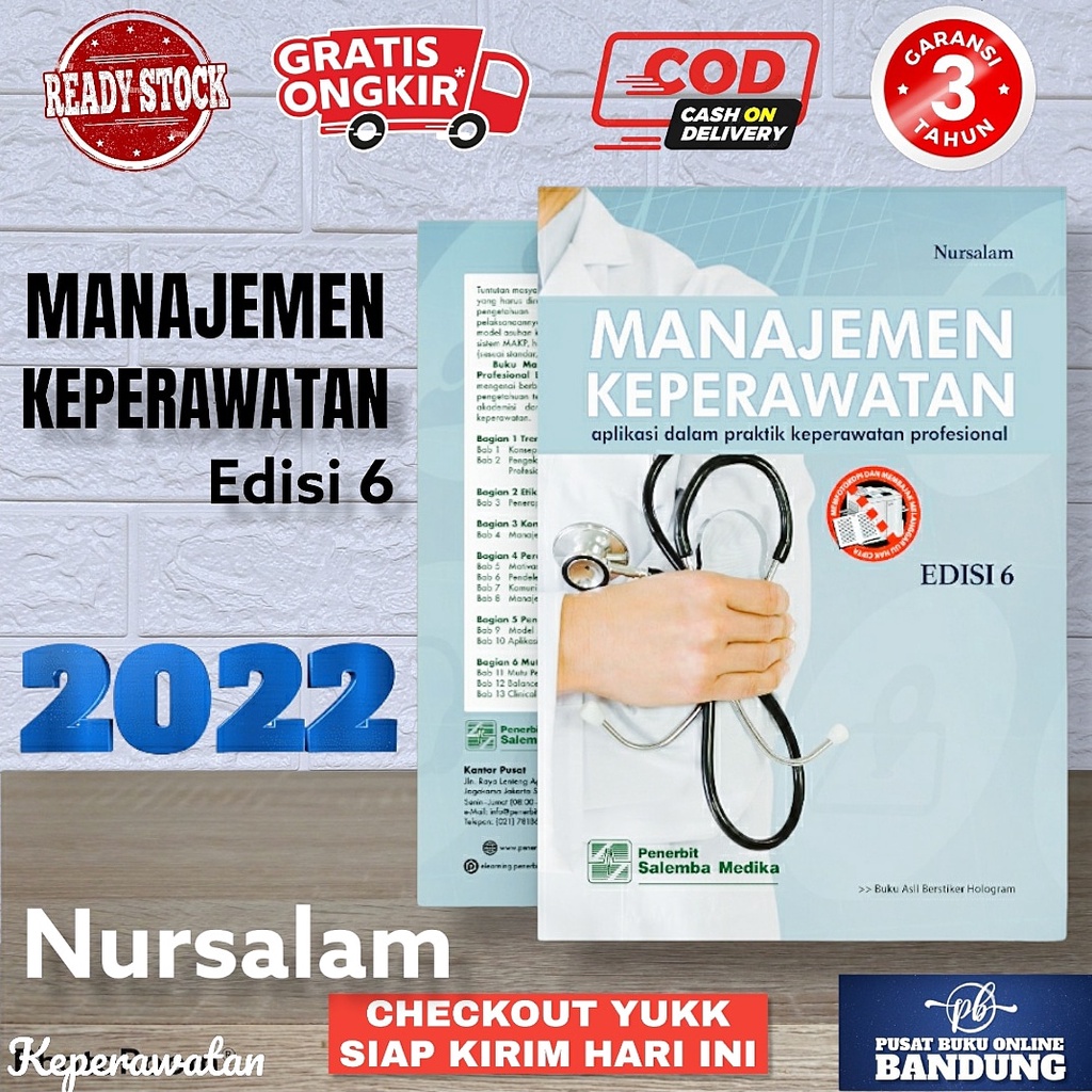 Jual Manajemen Keperawatan : Aplikasi dalam Praktik Keperawatan ...