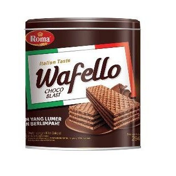 Jual ROMA Wafello Wafer Italia Kaleng 234gr | Shopee Indonesia