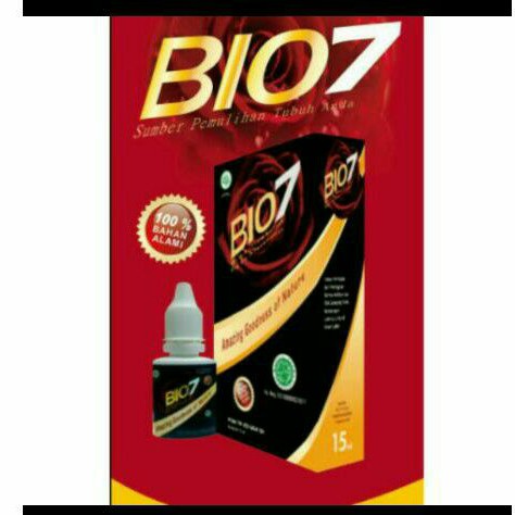 Jual Tetes Bio 7 / Bio Seven- Obat Stroke, Tumor, Asam Urat, Jantung ...