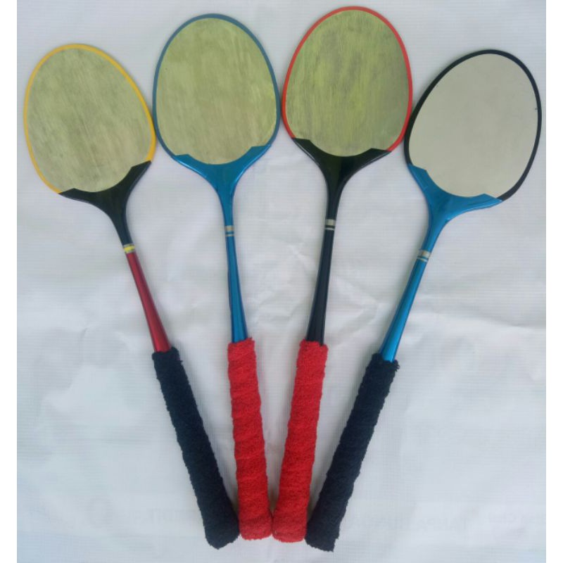 Jual Raket Toktak Bahan Kayu Super Premium Berkualitas Raket Olahraga ...