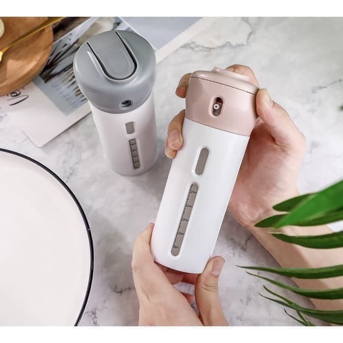 Jual Travel Bottle Set 4 in 1 / 5 in 1 Toiletries Kit Botol Sabun ...