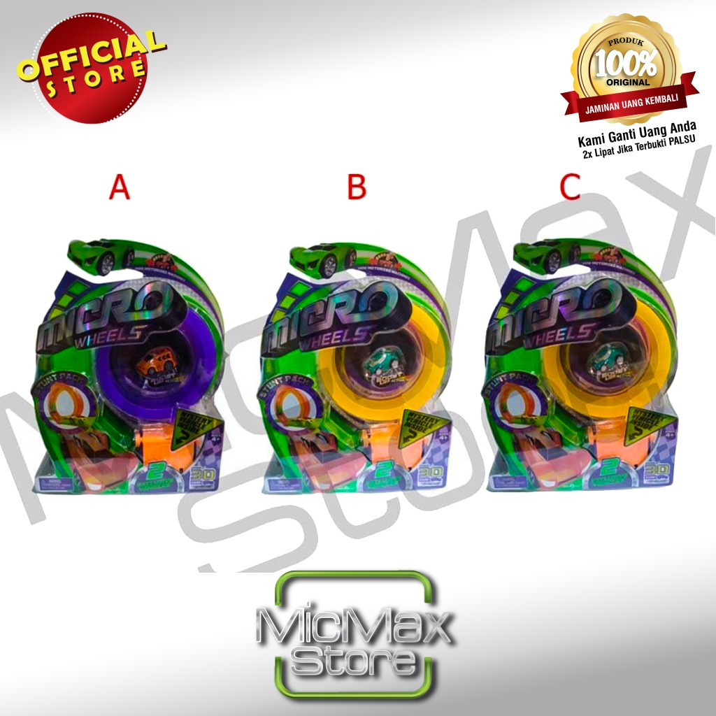 Jual Micro Wheels Mini Motorized Machines Stunt Pack | Shopee Indonesia