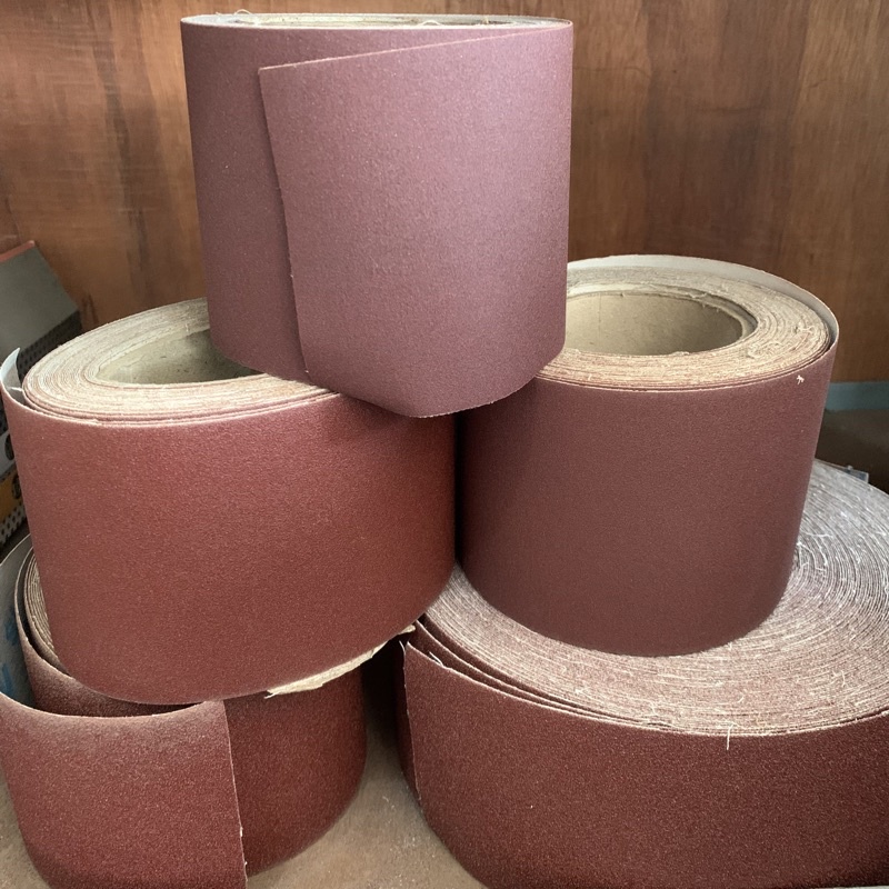 Jual Amplas meteran halus sedang kasar / amplas besi / amplas merah ...
