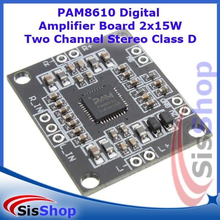 Jual PAM8610 PAM 8610 2 x 15W 2x15W STEREO DIGITAL POWER AMPLIFIER ...