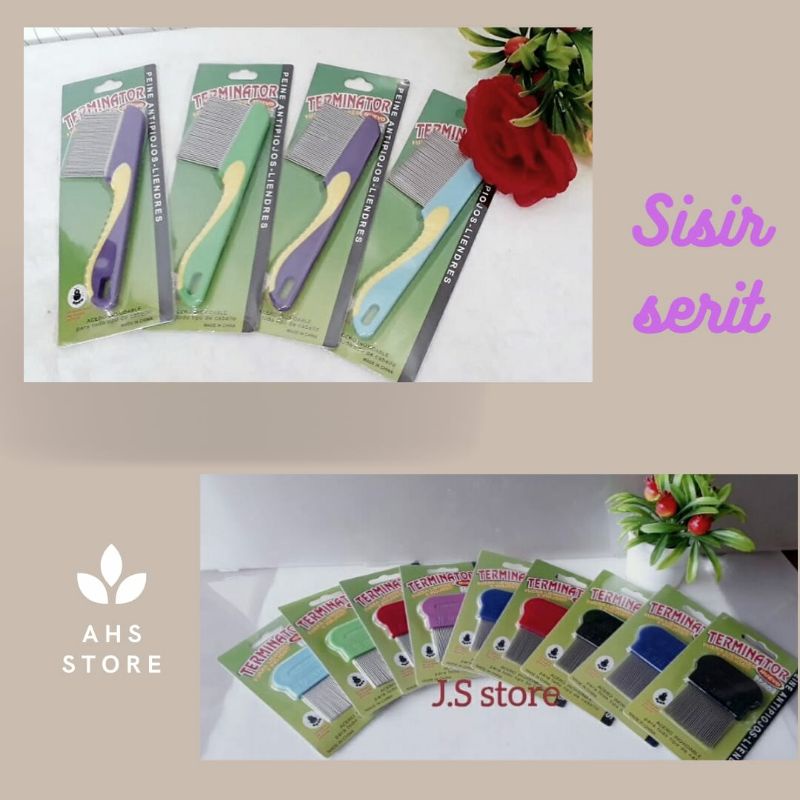 Jual Sisir serit besi / Serit kutu besi /sisir kutu /sisir anti ketombe ...